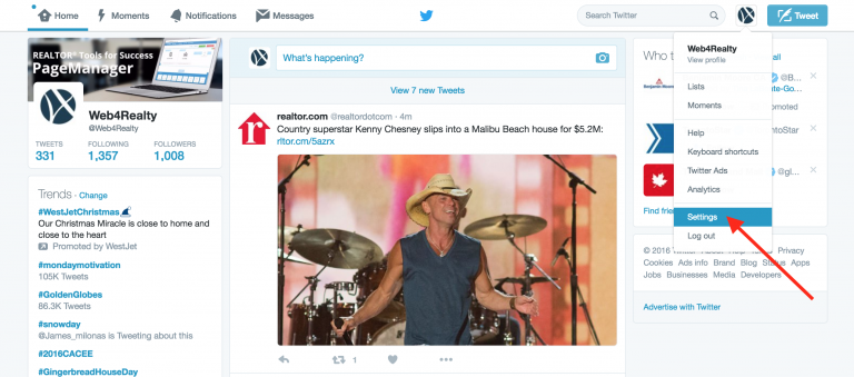 Twitter Growth Hacking Guide for Realtors - Web4Realty