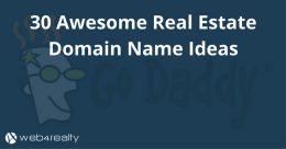 30 Awesome Real Estate Domain Names & Ideas - Web4Realty